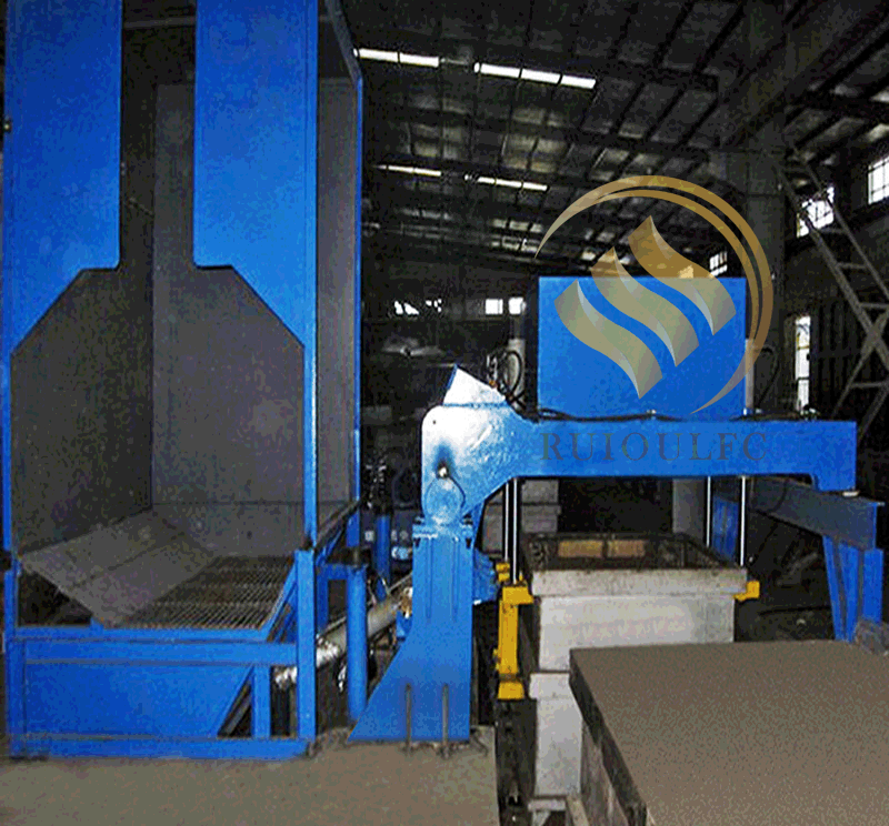 Top flip hydraulic turnover machine